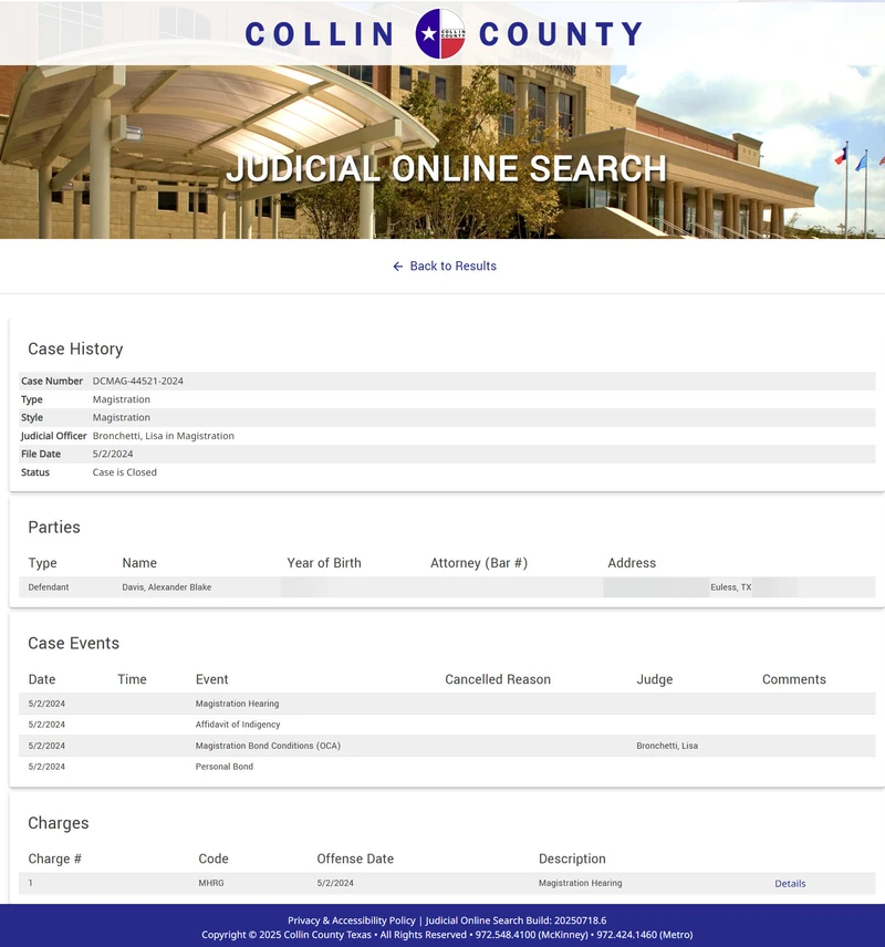 Alexander Blake Davis - Canary Mission