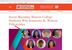 Frances Hamed - Canary Mission