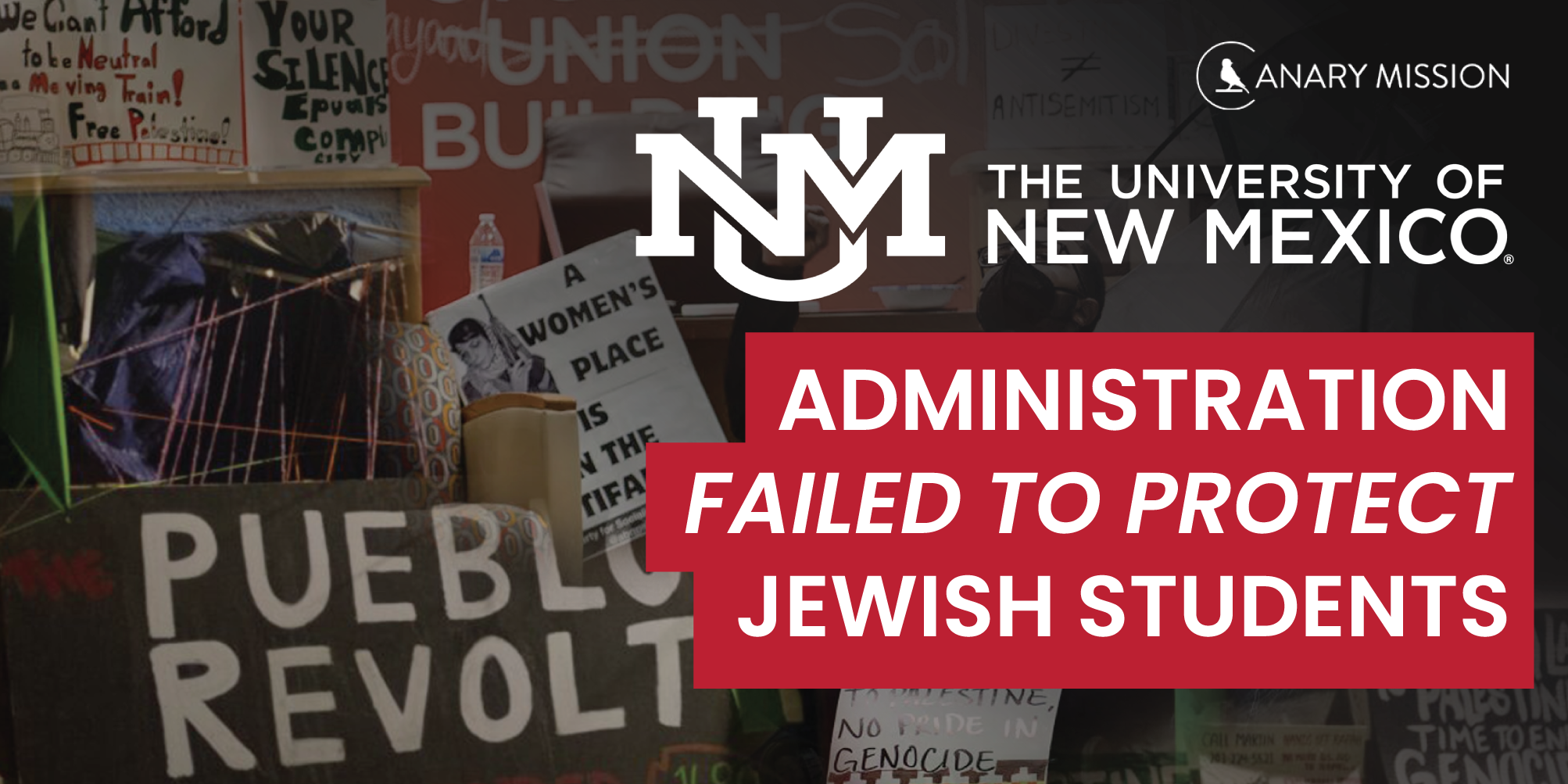 University of New Mexico - Canary Mission